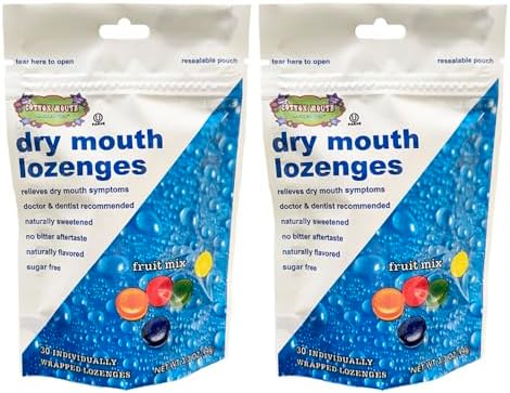 Amazon.com : TheraBreath Dry Mouth Lozenges with Zinc, 100 Lozenges ...