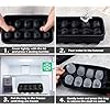 Amazon.com: Webake Skull Ice Cube Mold 3D, 10-Cavity Skeleton Head ...