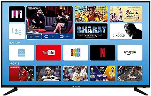 Kevin 140 cm (55 Inches) 4K UHD | HDR-10 LED Smart TV KN55UHD (Black ...