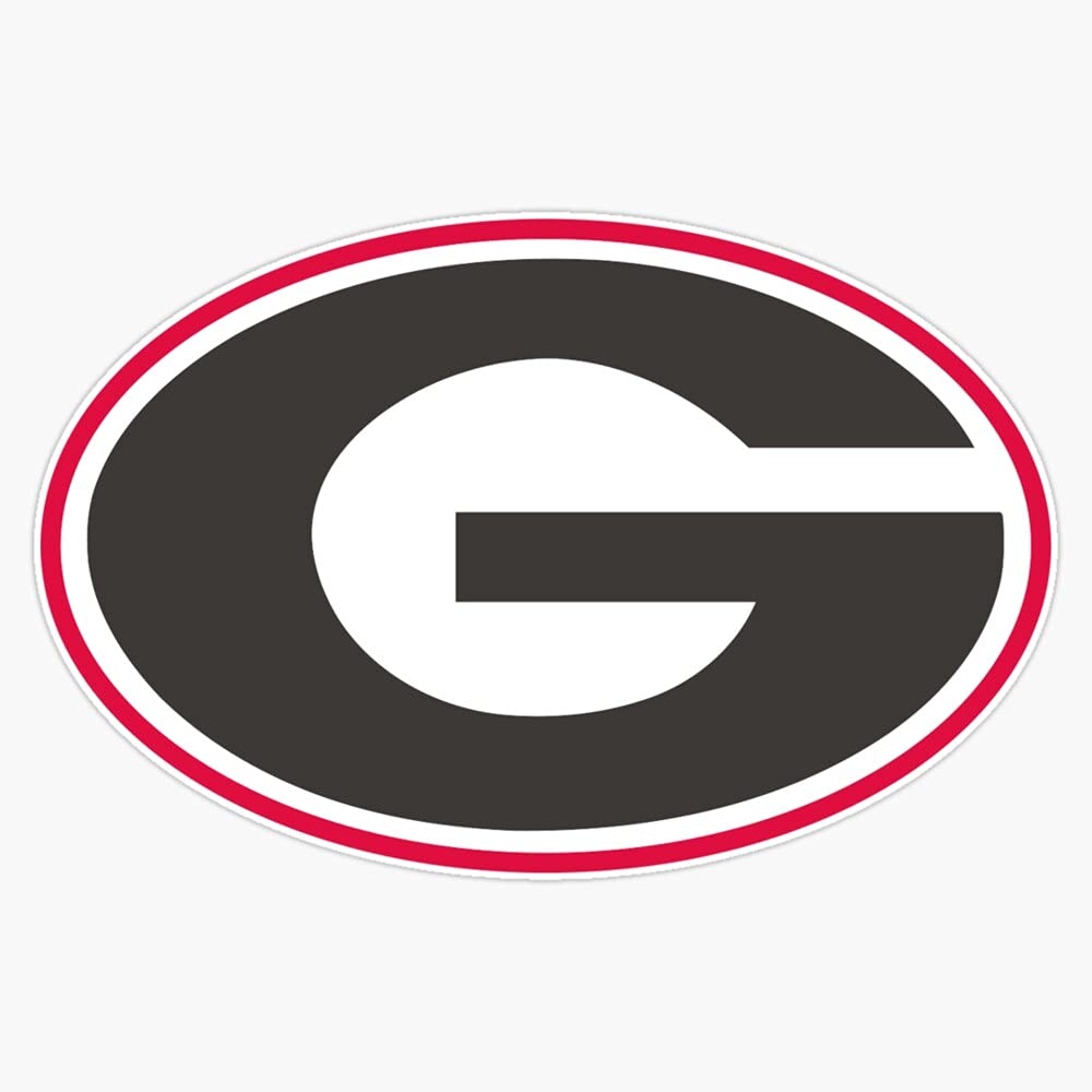 Amazon.com: University Of Georgia Bumper Sticker Window Vinyl Decal 5 ...