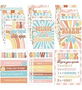 Amazon.com: ZOIIWA 12 Retro Groovy Classroom Decorations Posters Groovy ...