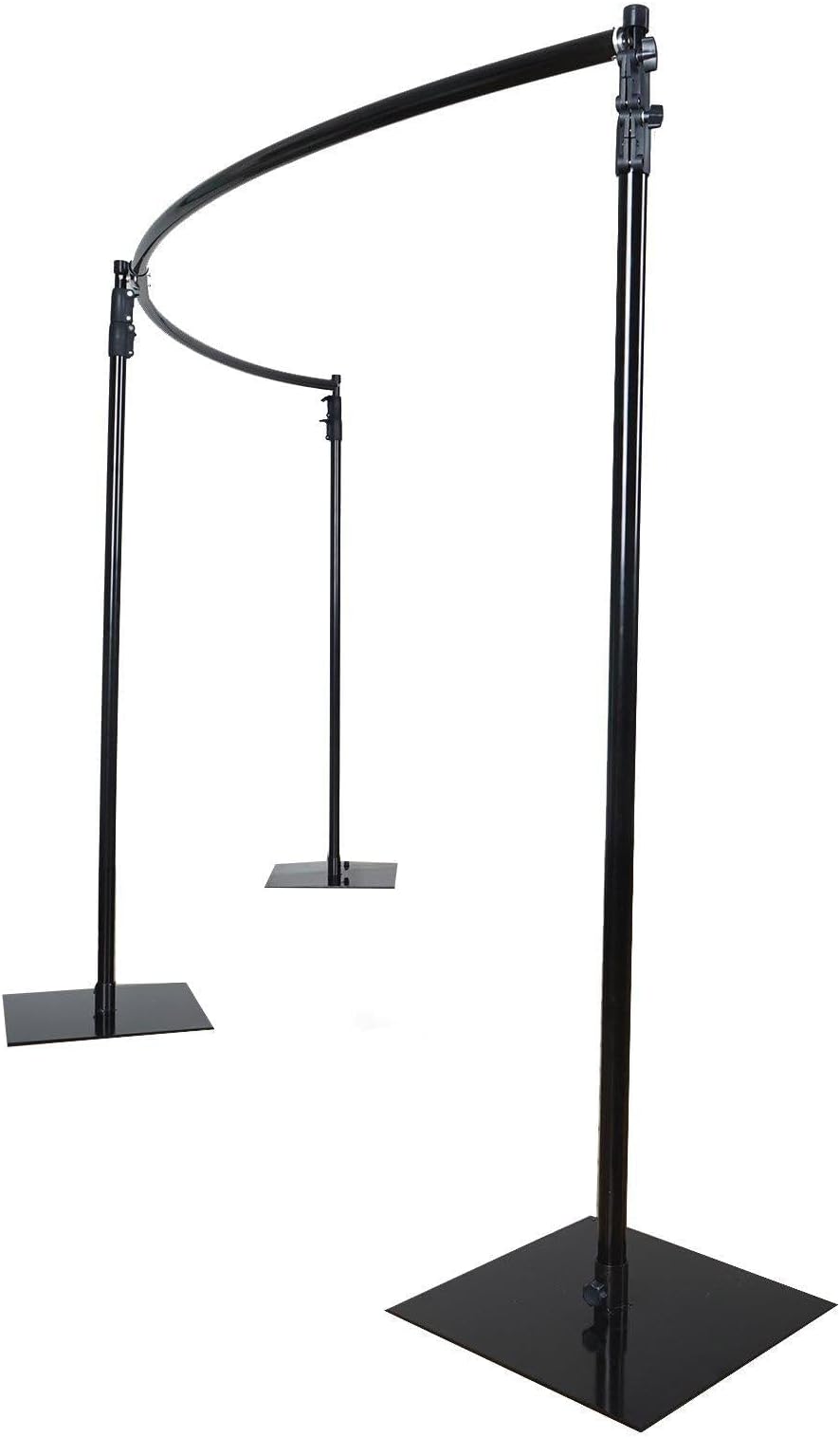 Amazon.com: Efavormart 13ftx11ft Wide Heavy Duty Metal Curved Curtain ...