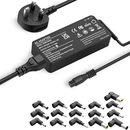Outtag 90W Slim Universal Laptop Charger 15V-20V Automatic Voltage ...