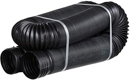 Amazon.com: Flex-Drain 51110 Flexible/Expandable Landscaping Drain Pipe ...