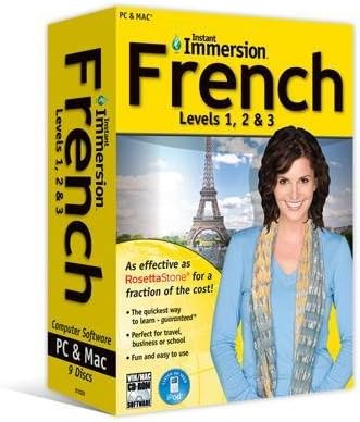 Amazon.com: Instant Immersion French Levels 1, 2 & 3 [Old Version ...