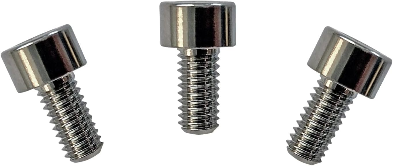 Amazon.com: Authentic Floyd Rose Titanium Nut Clamping Screws (3 ...