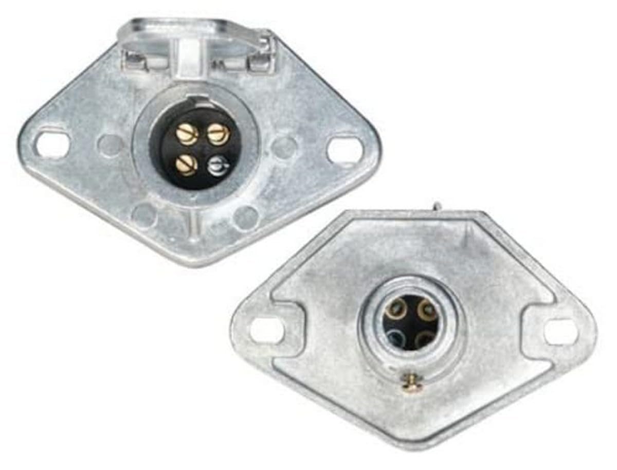 Amazon.com: PHILIPS Genuine Phillips Industries 4-Way Trailer Socket ...