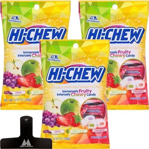 Amazon.com : Mighty Merchandise Bundle | Hi-Chew Original Fruit Chews ...