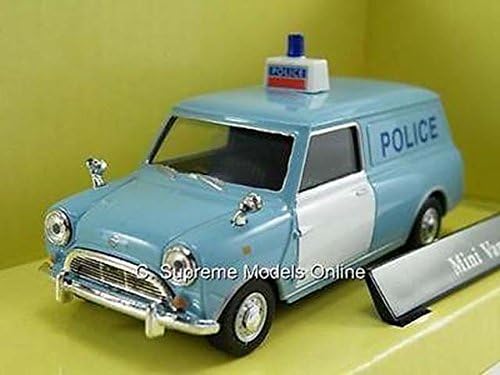 Austin Morris Mini Police Van Model Bmc 1/43Rd Size Example Mint Packed ...