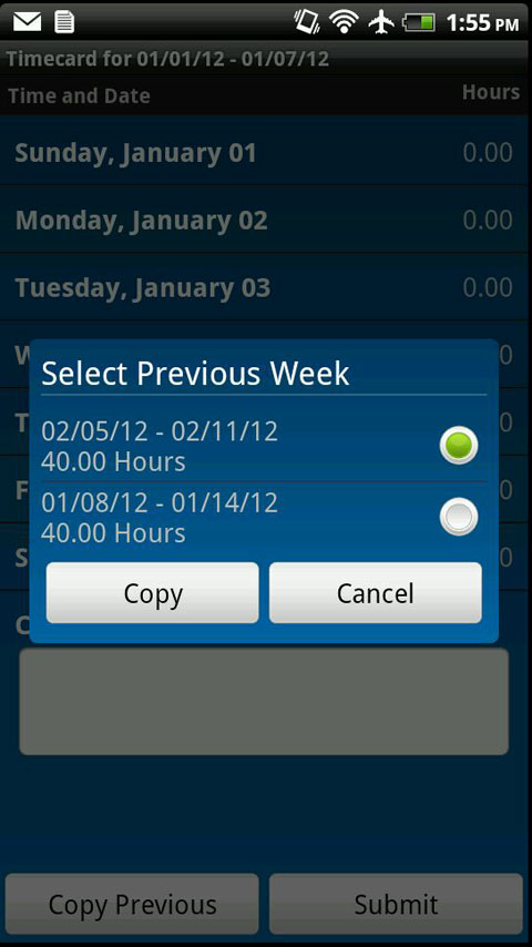 IQNavigator Timecards - App on Amazon Appstore