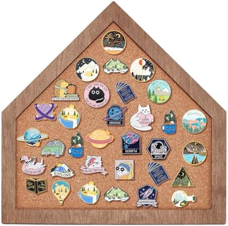 Amazon.com : BENECREAT Cork Brooch Board, 11.8x11.8 Inch Wall Cork Tray ...