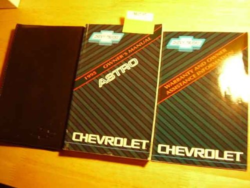 1995 Chevrolet Astro Owners Manual: Chevrolet: Amazon.com: Books