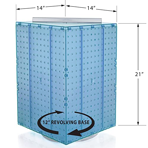 Snapklik.com : Azar Displays 701414-BLU Rotating Display Stand - 4 ...