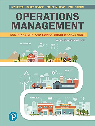 Operations Management: Sustainability and Supply Chain Management ...