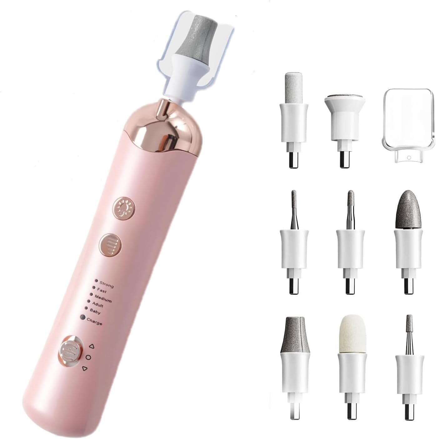 Amazon.com: Professional Manicure Pedicure Kit, Cordless Electric Nail ...