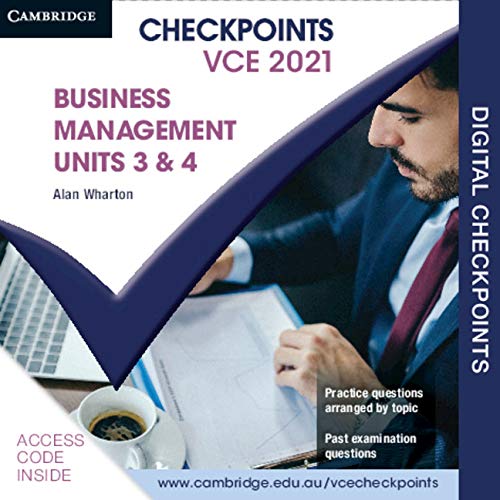 Cambridge Checkpoints VCE Business Management Units 3&4 2021 Digital ...