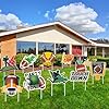 Amazon.com : DoubleFill 10 Pcs Football Yard Sign with Stakes Sports ...