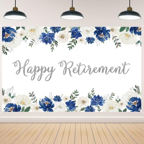 Amazon.com: Vlipoeasn Flower Retirement Party Decorations for Women ...