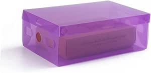 Amazon.com: TIDTALEO Transparent Shoes Boxes Shoes Boxes Organizer ...