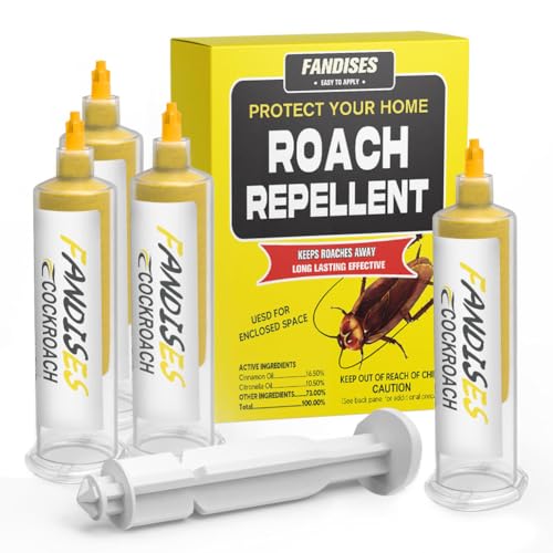 FANDISES Cockroach Repellent, Roach Repellent Indoor, Get Rid of ...
