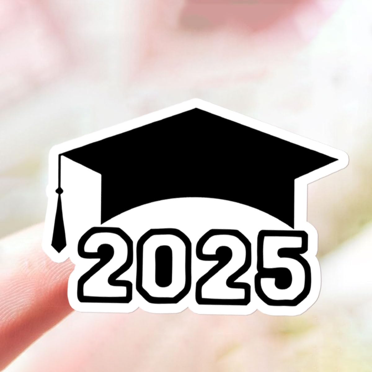 Amazon.com: 120 Pcs 2025 Graduation Cap Adhesive Stickers,Class of 2025 ...