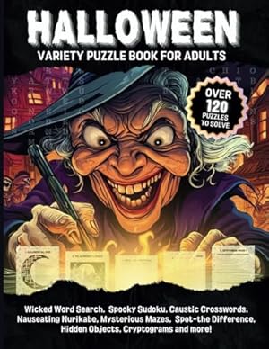 Amazon.com: Halloween Activity Book for Adults: 150+ Puzzles ...