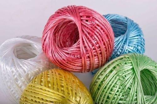 Polyester BRIGHT COLORFUL Nylon Soft Plastic Twine Rope Approx 400 ...
