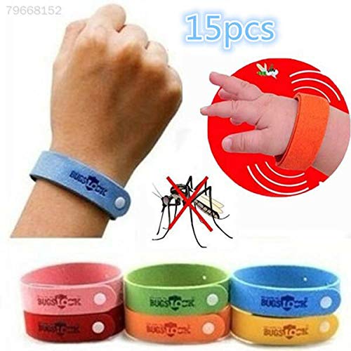 3NH® E53C 4E0B 5pcs Natural Adult Anti Mosquito Bug Repellent Wrist ...