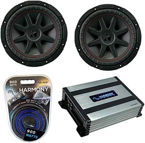 Amazon.com: Harmony Audio Kicker (2) 43CVR102 10" CompVR CVR10 Series ...