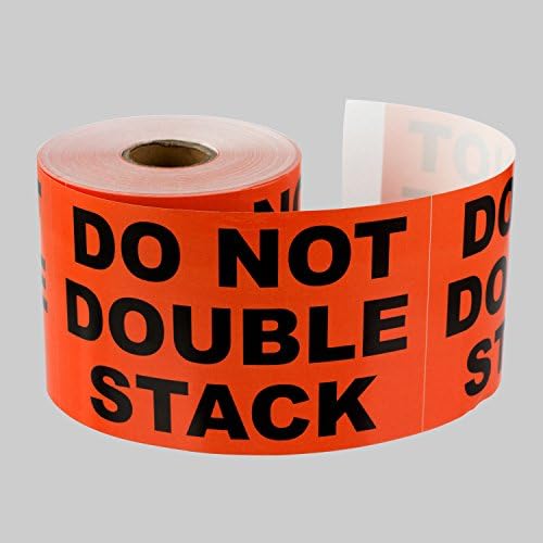 Amazon.com : 300 Do Not Stack Stickers - 3 x 5 inch, Do Not Stack ...