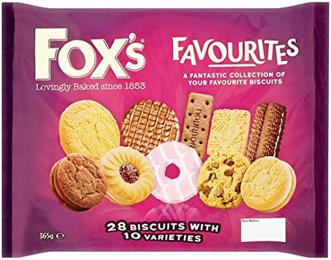 Fox's Favourites Assortment Biscuits 365G : Amazon.co.uk: Grocery