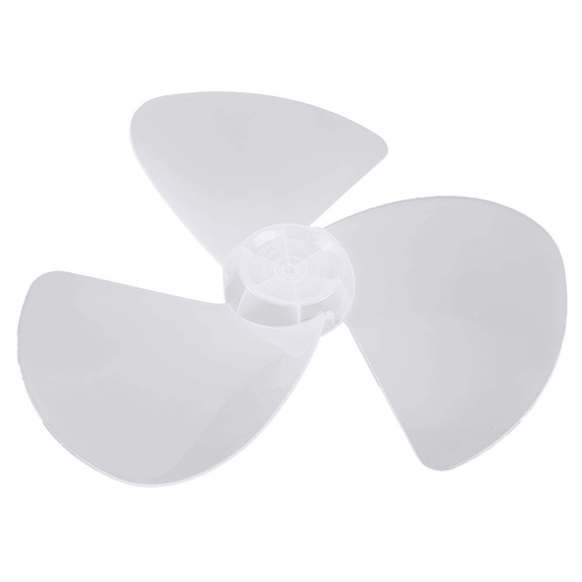 CHICTRY 16 Inch Fan Blade 3 Leaves Plastic White Fan Blade Replacement ...