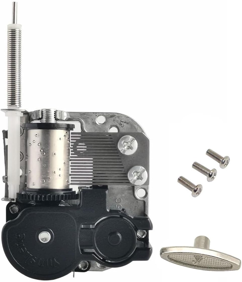 Amazon.com: Pursuestar Edelweiss Wind Up Music Box with Flexible ...