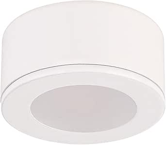 WAC Lighting Mini Puck 24VACDC Single LED Puck Light 3000K in White ...