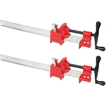 One (1) Pair BESSEY 48" Heavy-Duty IBeam Bar Clamps for Woodworking ...