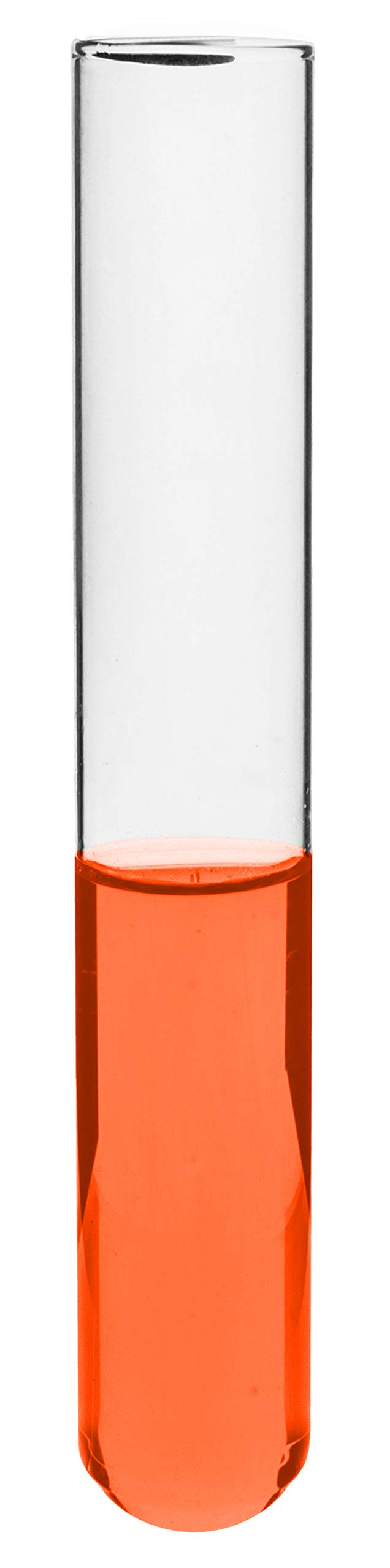 Test Tube With Orange Solution
