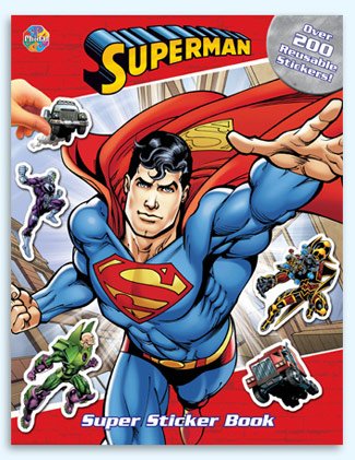 Superman Super Sticker Book : Amazon.com.br: Papelaria e Escritório