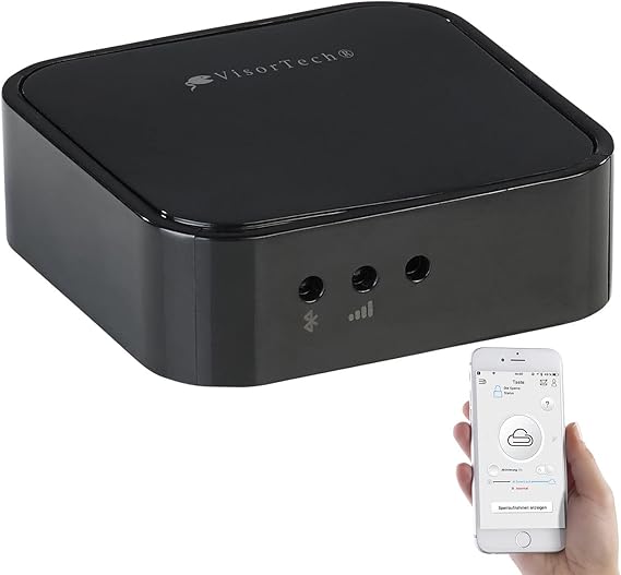 VisorTech Smart Home Gateway: WLAN-Gateway für elektronische Tür-Schließzylinder, App-Steuerung ...