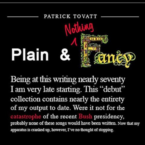 Play Plain & Nothing Fancy by Patrick Tovatt on Amazon Music