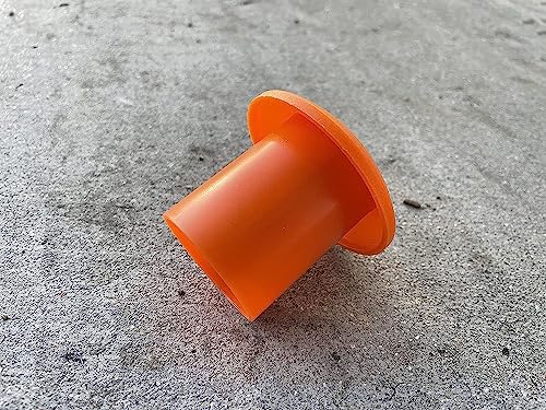 Sandbaggy Orange Rebar Mushroom Safety Caps | Fits Rebar Sizes #3 - #8 ...