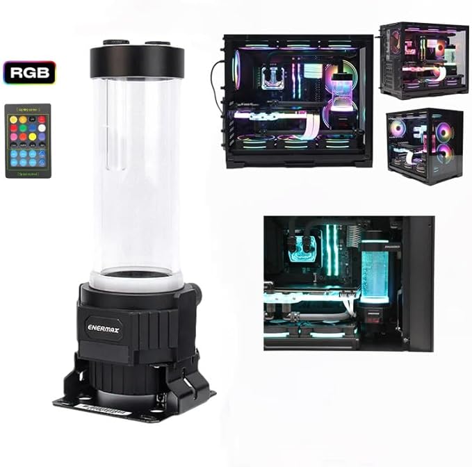 Amazon.com: PC Reservoir/Pump Combo,RGB Lighting with LCD Screen,Pump ...