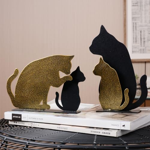 SEINHIJO Bear Family Sculpture Figurine Animal Statue Home Gifts Modern ...