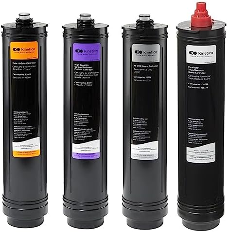 Amazon.com: Set of 4 filters for Kinetico K5 Pure Ultra (Part No. 9461 ...