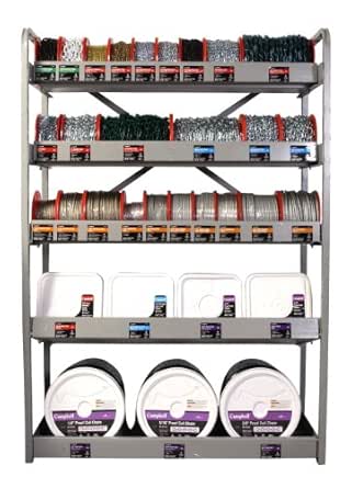 Campbell D0720143 Round and Square Pails, Chain, Cable Reels Display ...