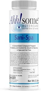 Amazon.com : AhhSome Water Care Sani-Spa Hot Tub Chlorine Granules 2 ...