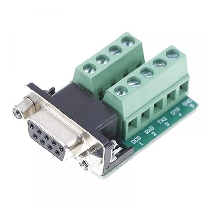 Techtonics DB9 Female Screw Terminal to RS232 RS485 Conversion Board ...