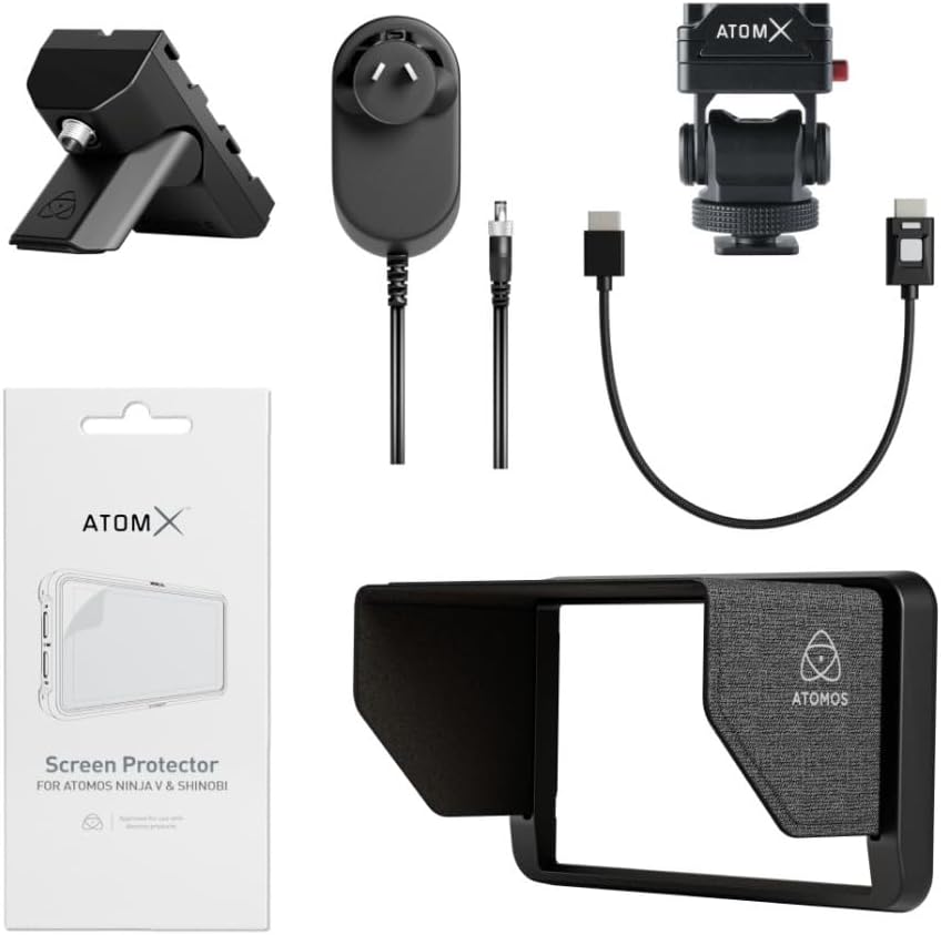 Amazon.com: Atomos Creator Kit for 5-Inch Monitors (Shinobi II/GO and ...