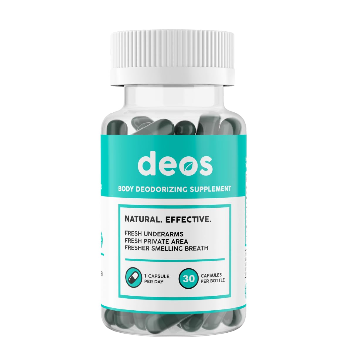 Amazon.com: DEOS Internal Deodorant Supplement – Full Body Deodorizer ...