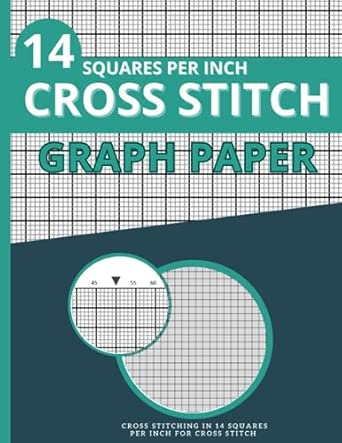 14 squares per inch cross stitch graph paper. Create your own ...