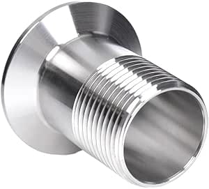 1PCS DN8 DN15 DN20 DN25 DN32 BSP Sanitary Stainless Steel SS304 Tri ...